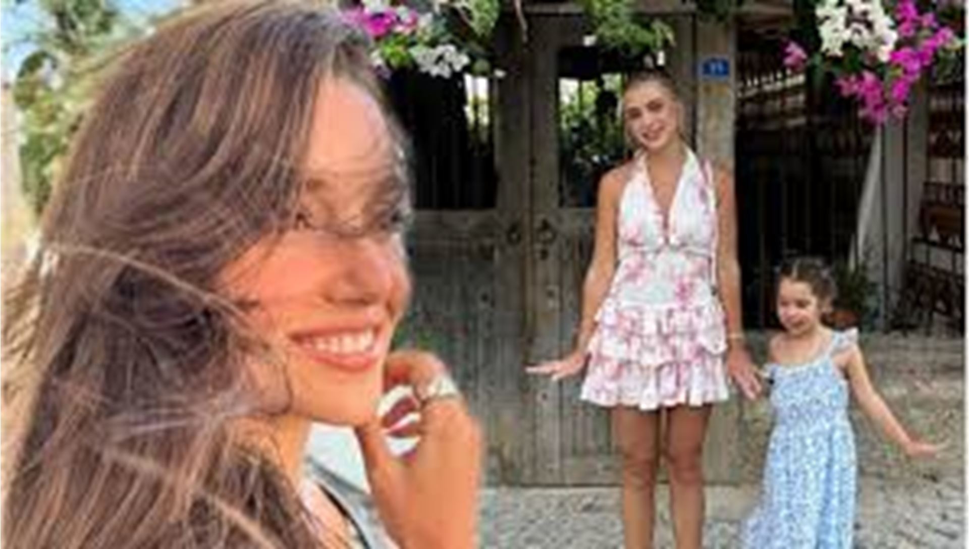 Gamze Erçel Hande Erçel'li tatil pozunu paylaştı