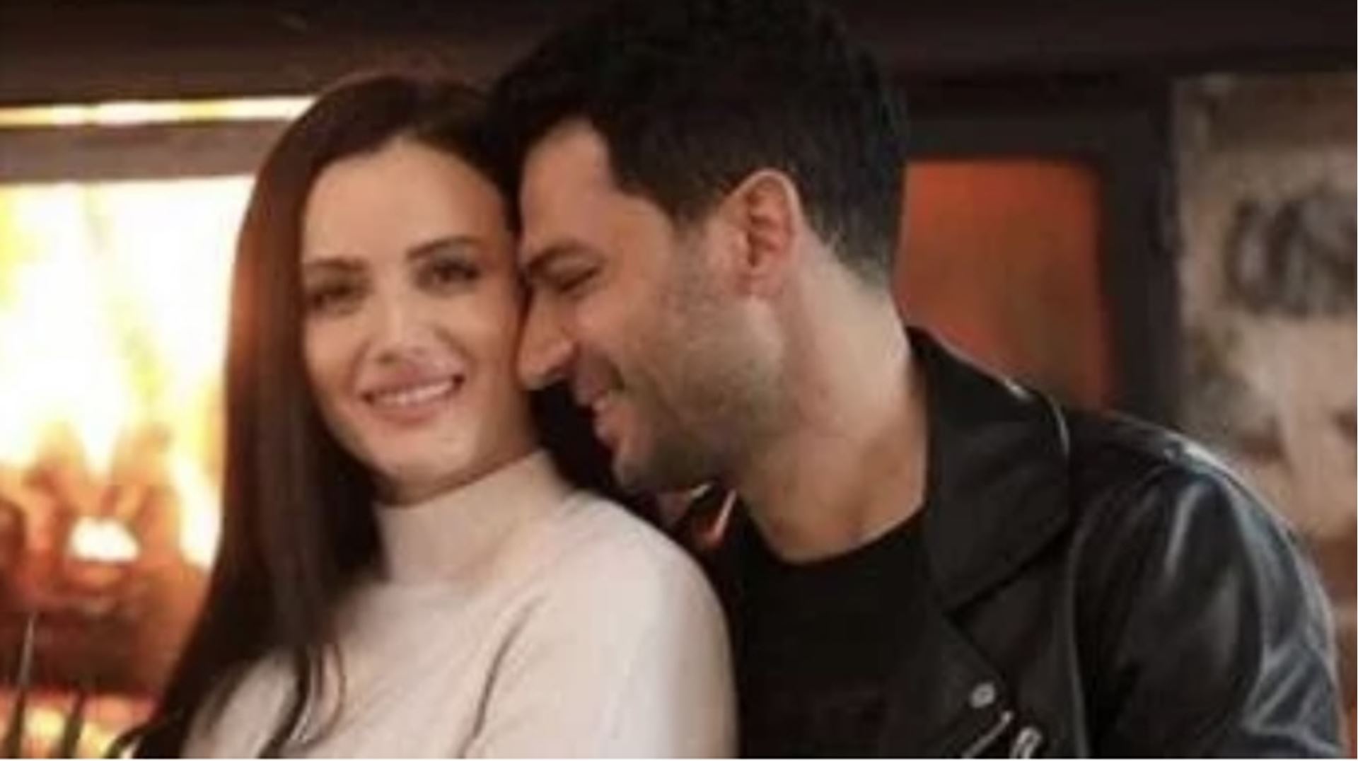 Murat Yıldırım-İman Elbani çiftinden set pozu